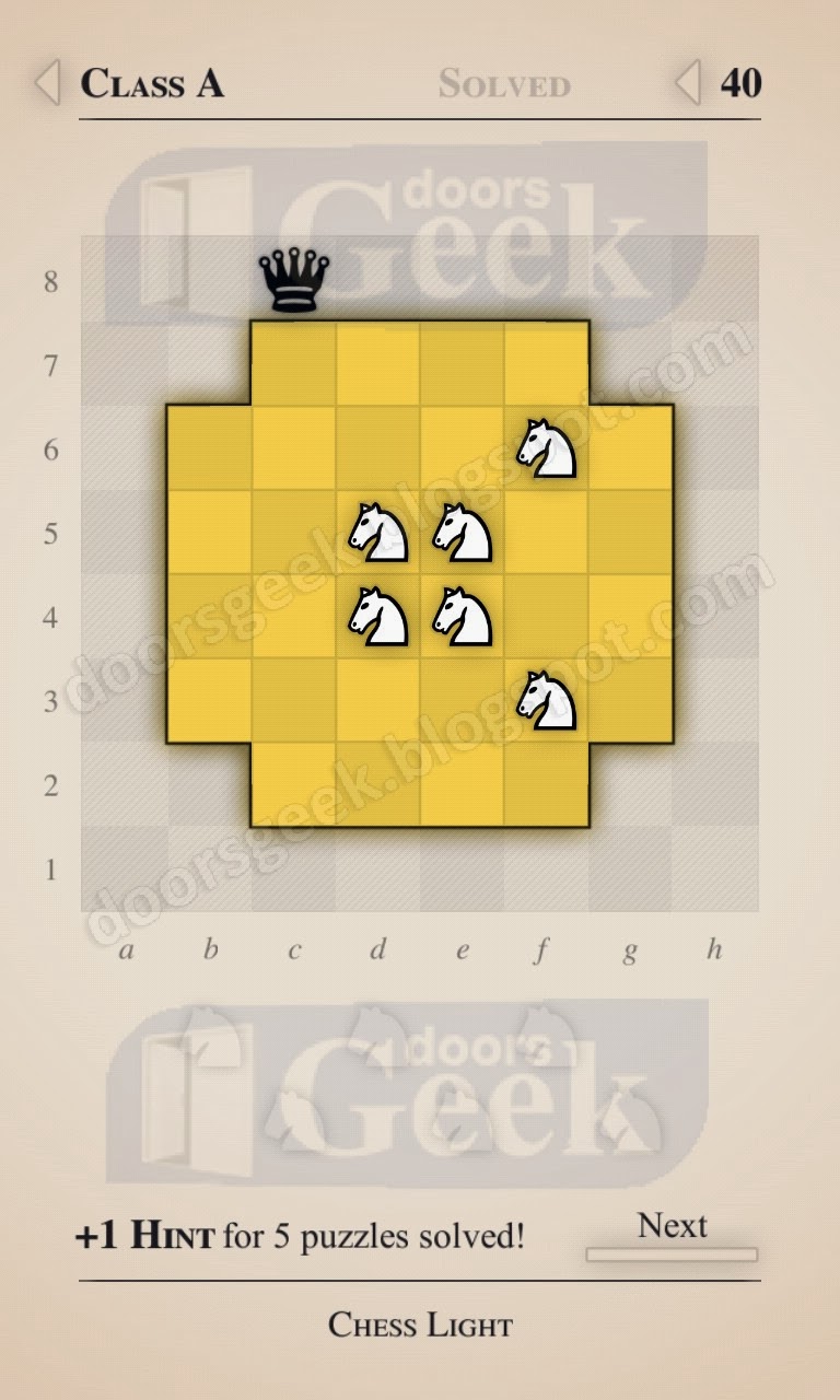 Chess Light [Class A] Level 40 ~ Doors Geek